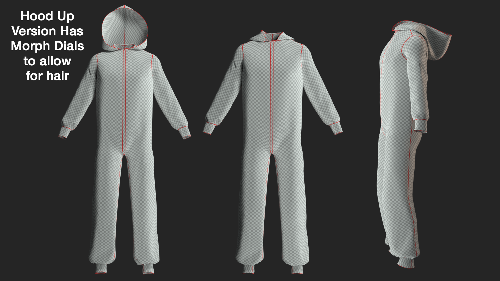 Male Onesie - Character Creator/Outfit - Reallusion Content Store