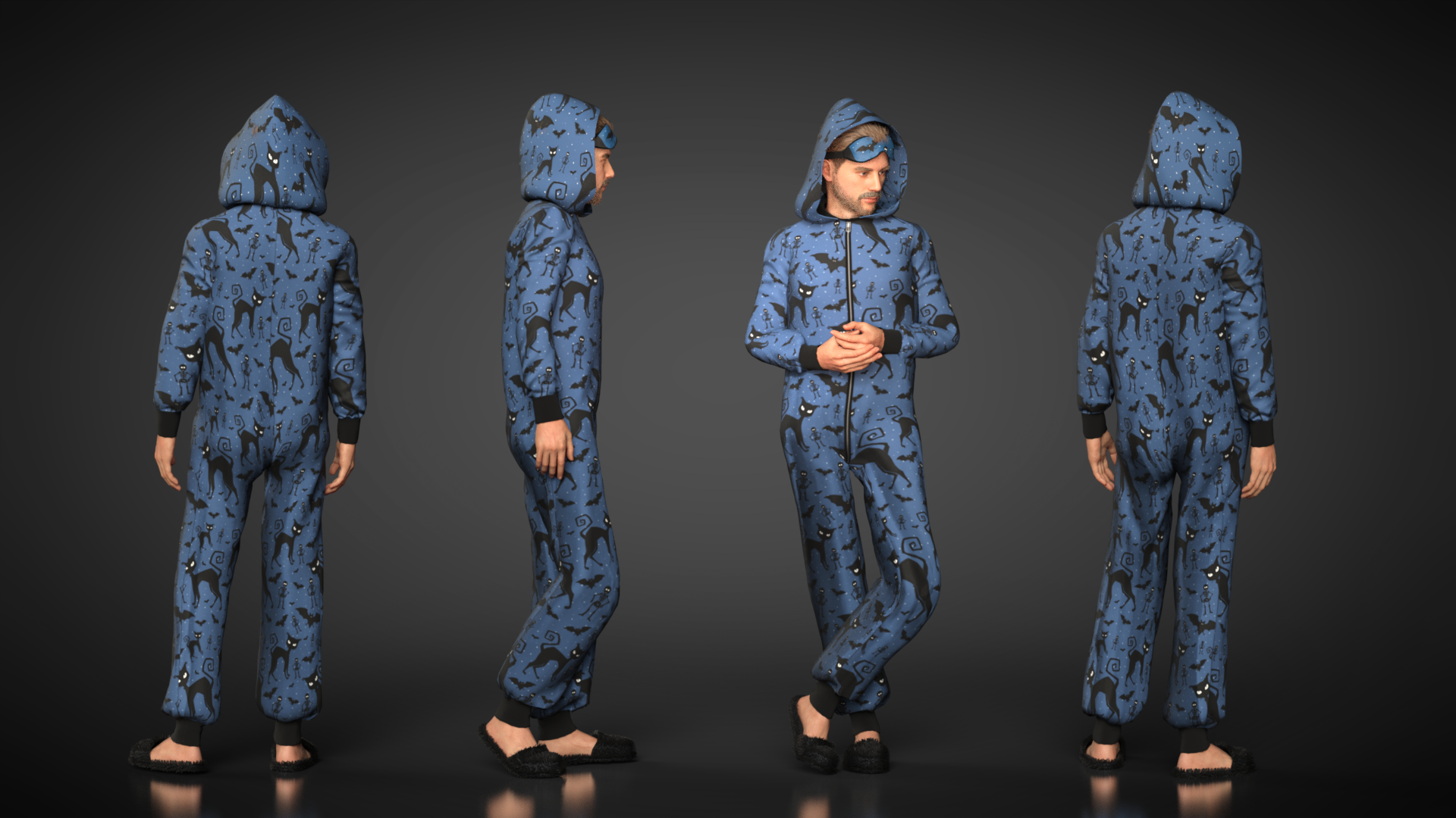 Male Onesie - Character Creator/Outfit - Reallusion Content Store