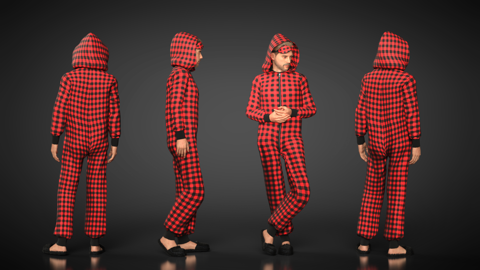 Male Onesie - Character Creator/Outfit - Reallusion Content Store