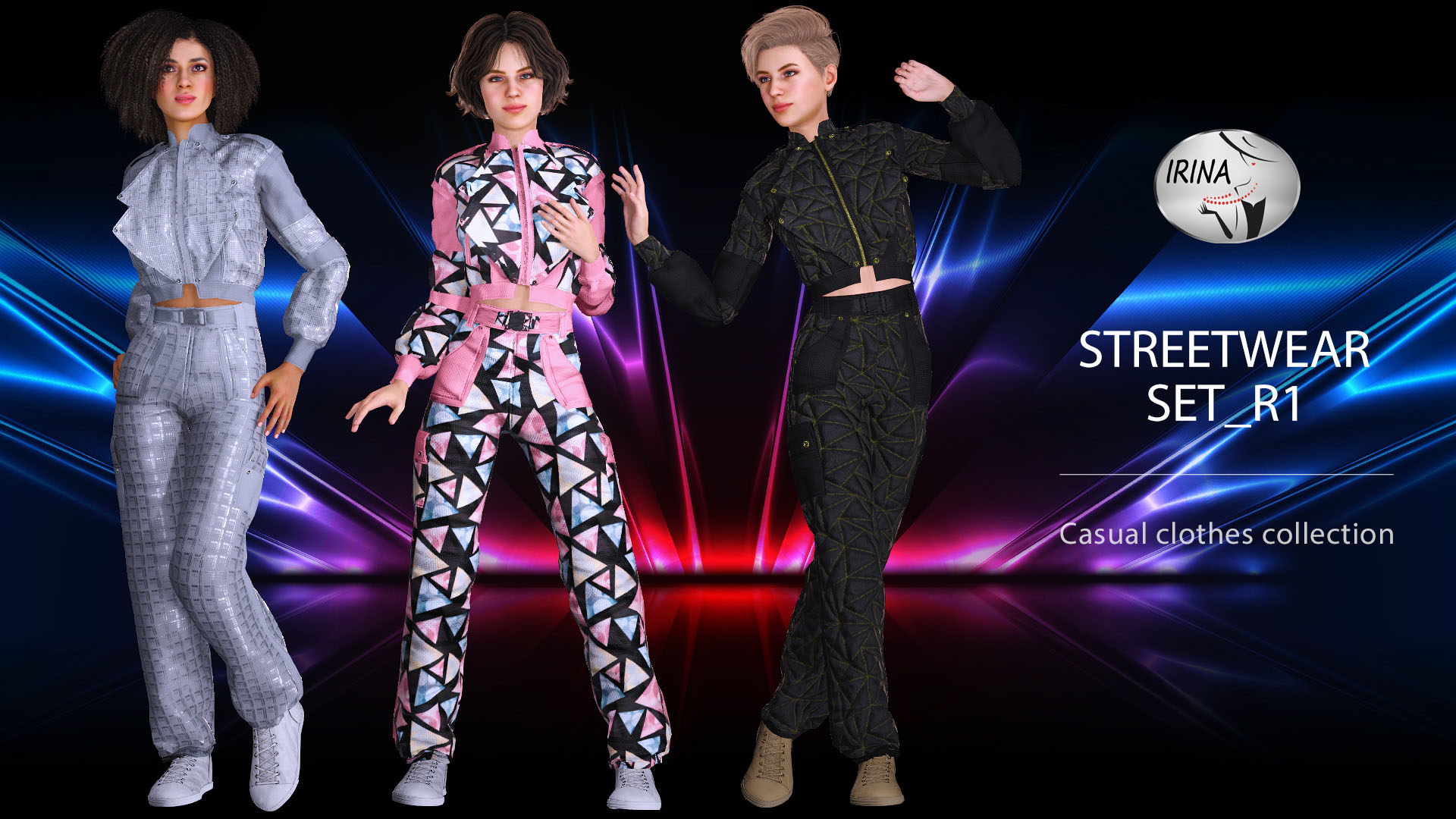 Streetwear Set_R1 - Character Creator/Outfit - Reallusion Content Store