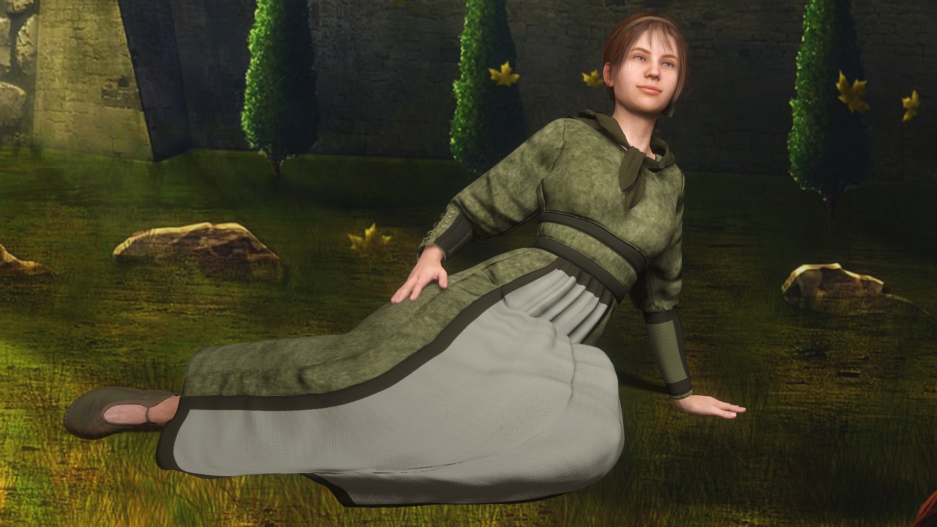 Medieval Outfit_Set_F1 - Character Creator/Outfit - Reallusion Content ...