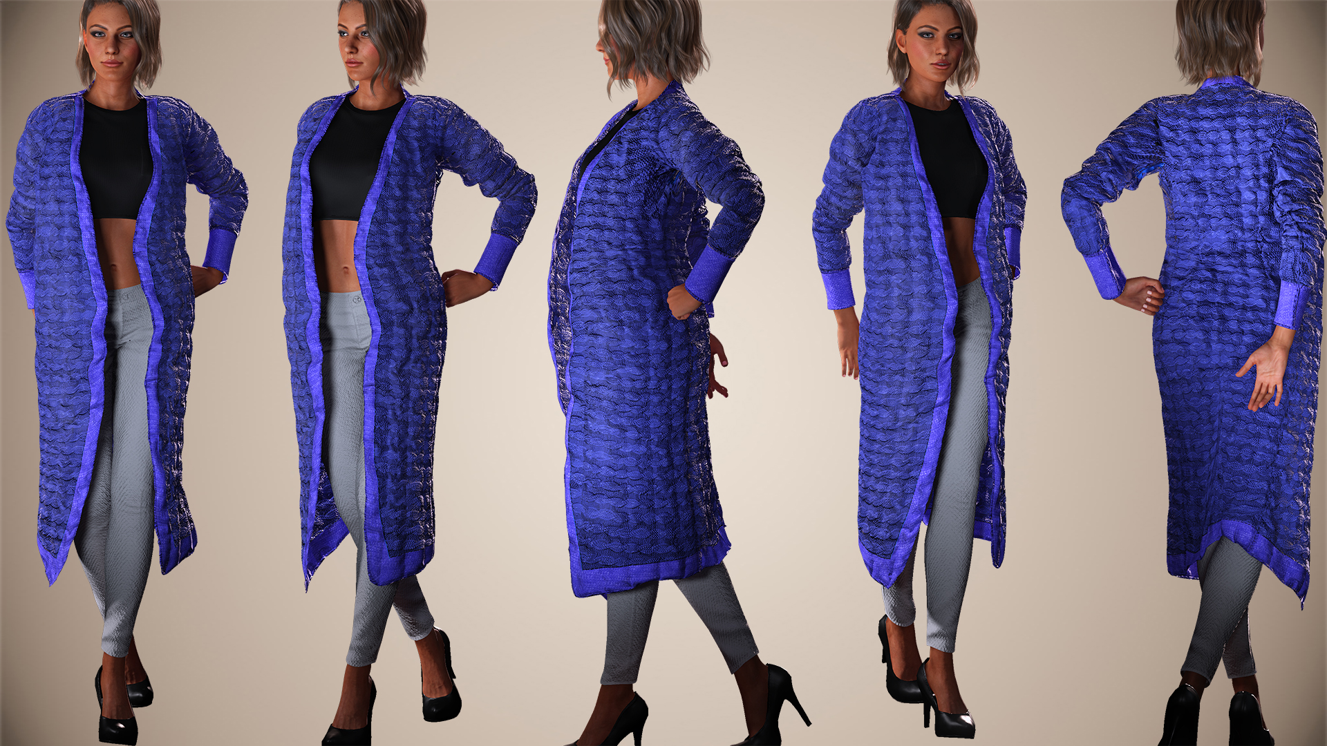 Cardigans V1_8 Pack - Character Creator/Outfit - Reallusion Content Store