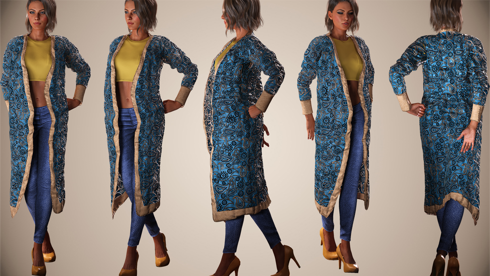 Cardigans V1_8 Pack - Character Creator/Outfit - Reallusion Content Store