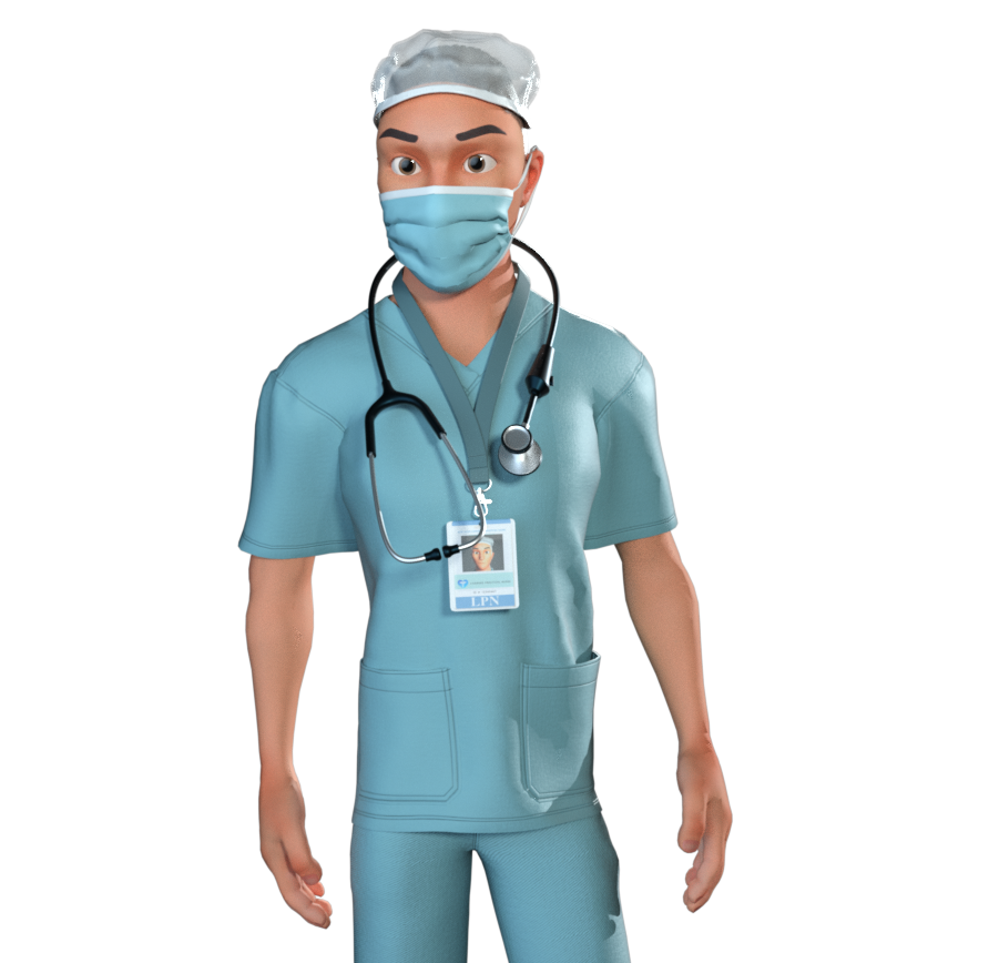 Toon Nurse Outfits - Character Creator/Outfit - Reallusion Content Store