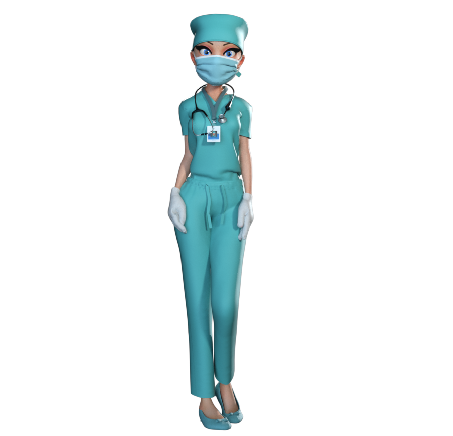 Robert & Yvonne Surgeon Outfits - Character Creator/Outfit - Reallusion ...