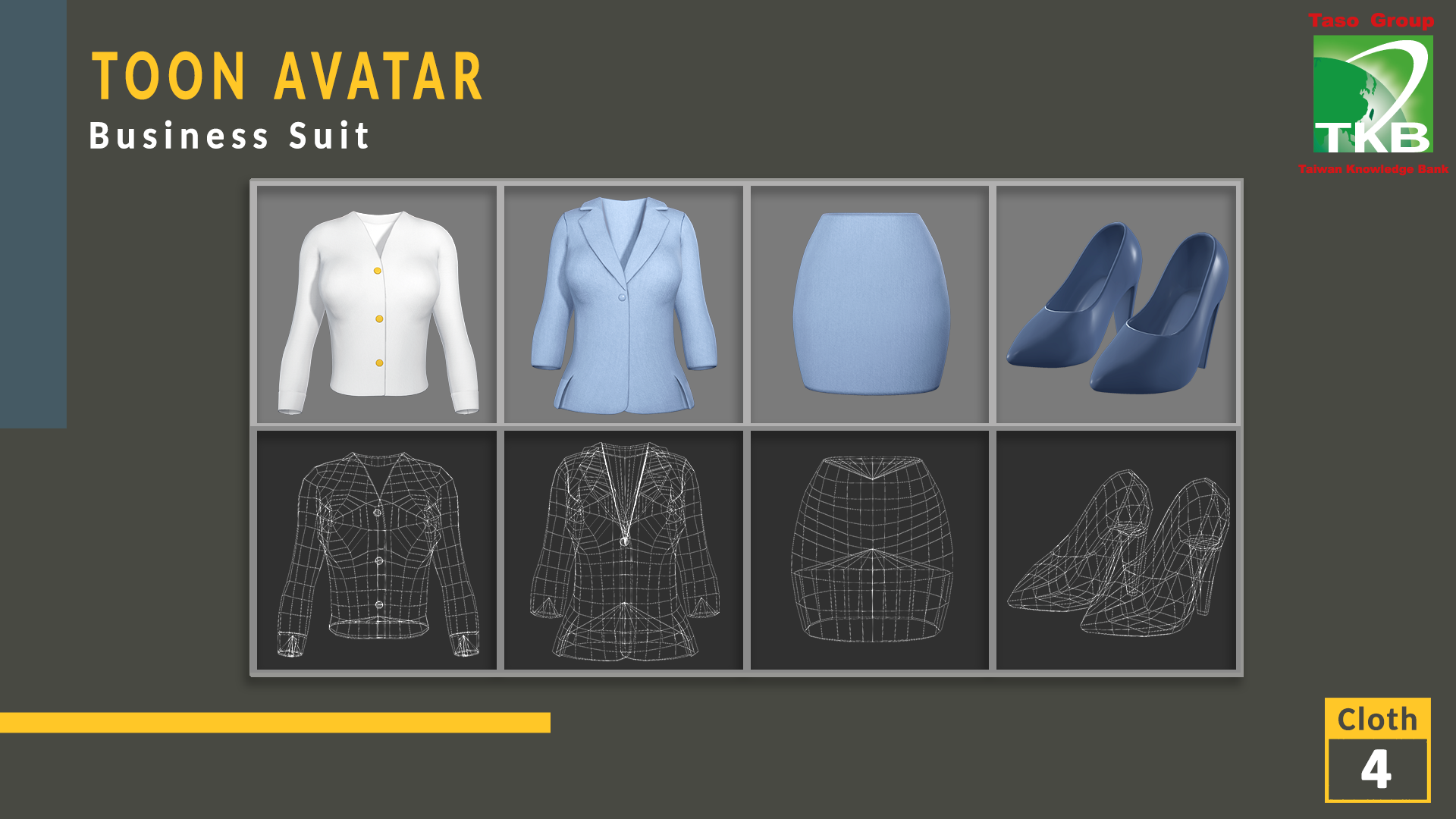 Toon Avatar - Suit Pack - Character Creator/Outfit - Reallusion Content ...