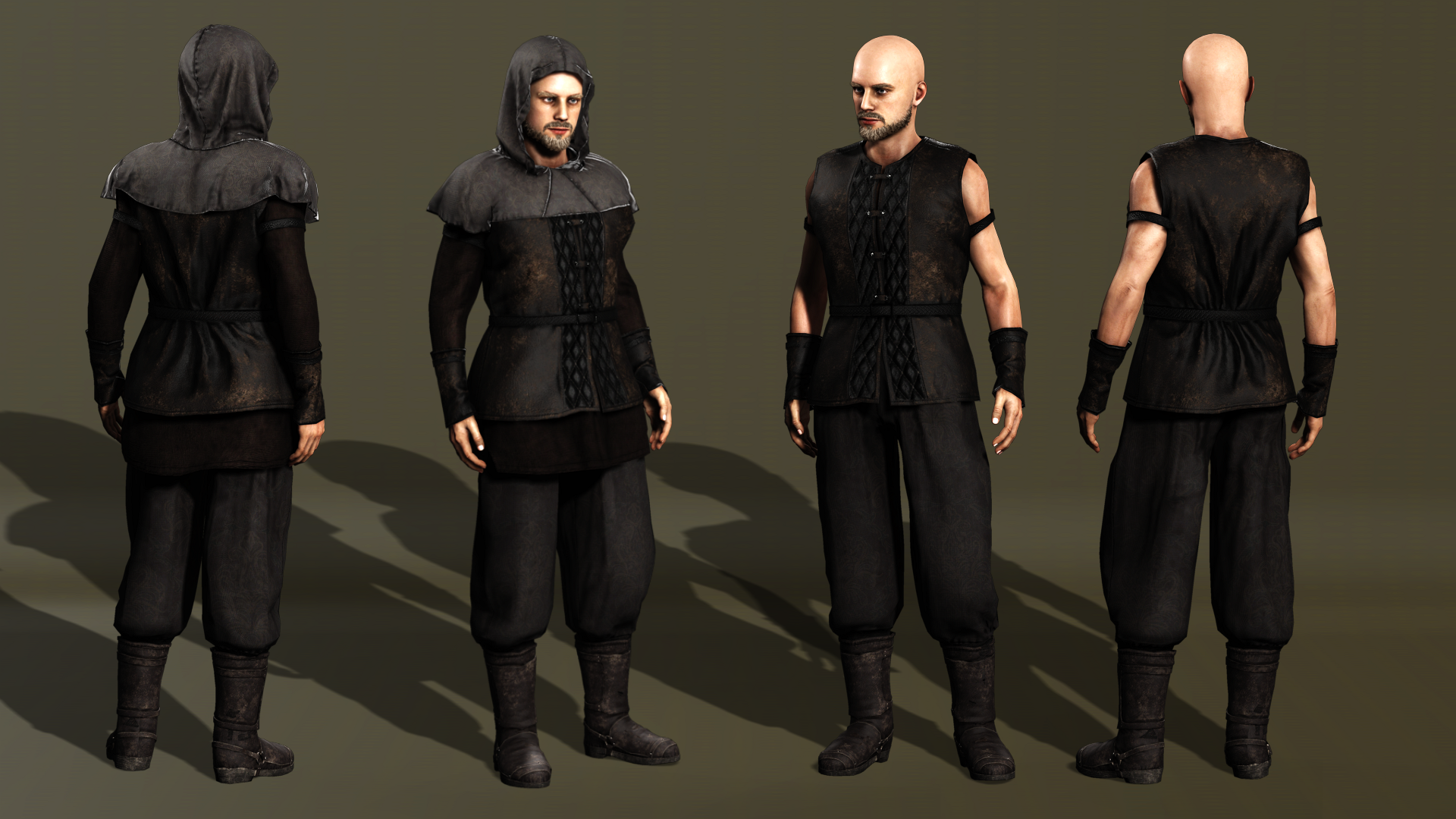 Upper Class Commoner Outfit - Character Creator/Outfit - Reallusion ...