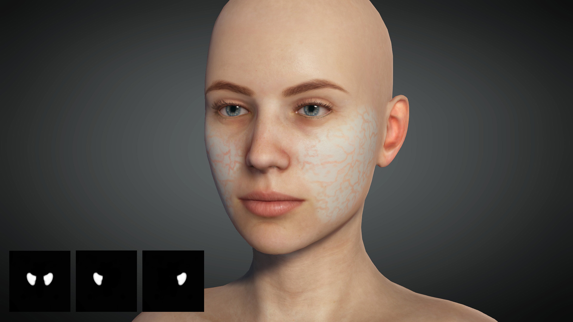 DMFX Face Mask Basic Set Pack 3 - Character Creator/Skin - Reallusion ...