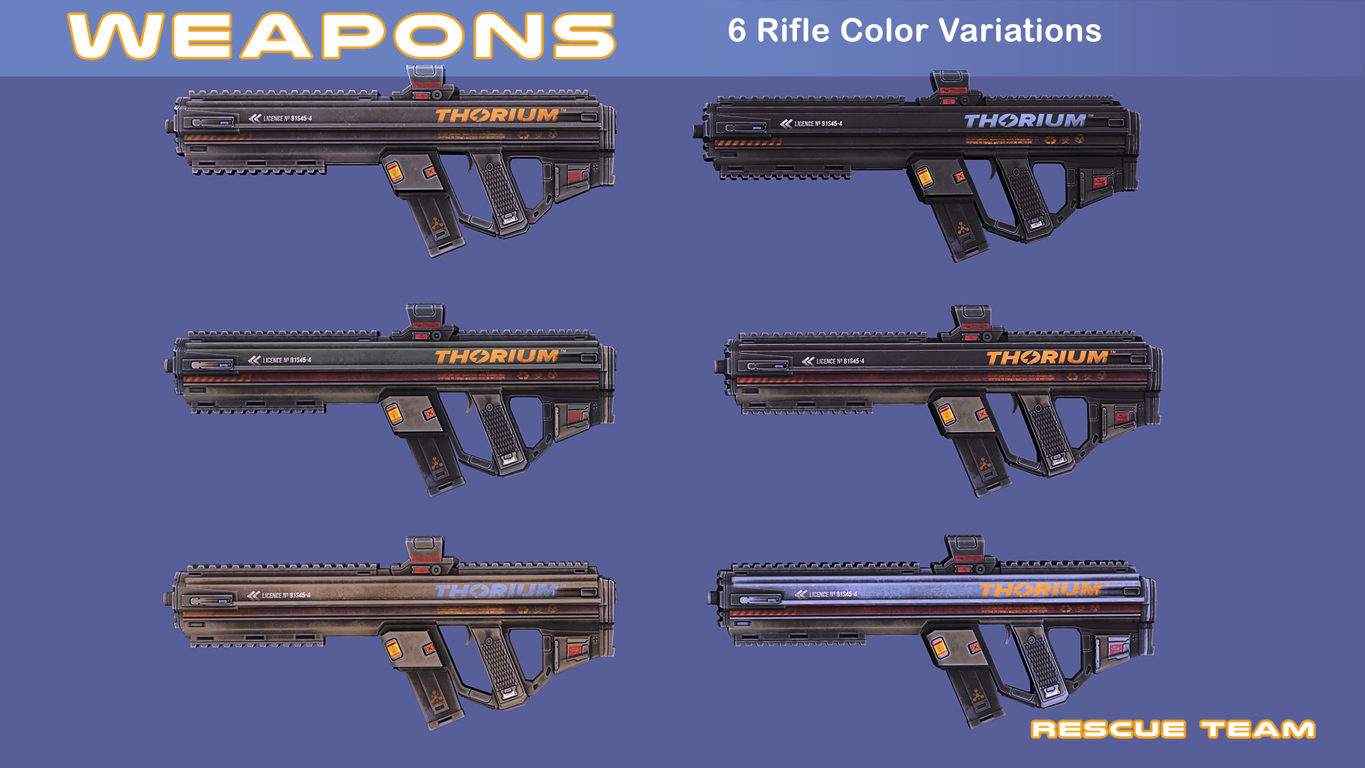 Rescue Team - Weapons - Character Creator/Accessory - Reallusion ...