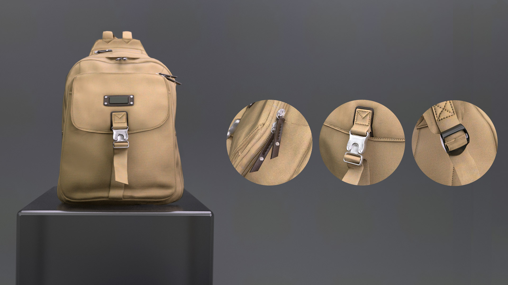 Flap Backpack - Character Creator/Accessory - Reallusion Content Store