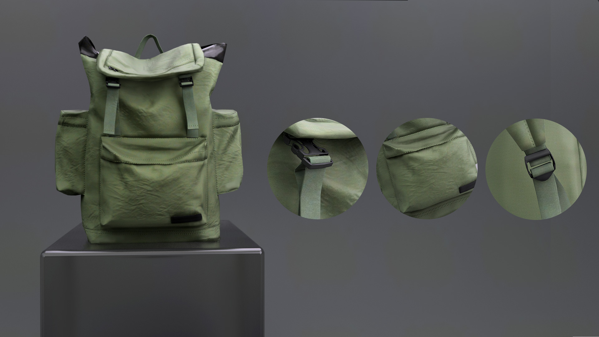 Canvas Backpack with Handle - Character Creator/Accessory - Reallusion ...