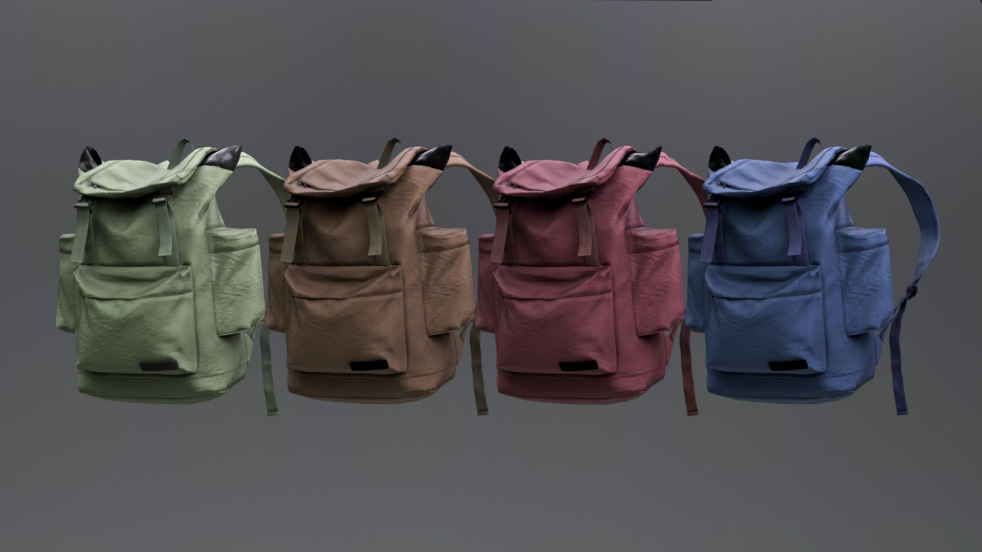 Canvas Backpack with Handle - Character Creator/Accessory - Reallusion ...