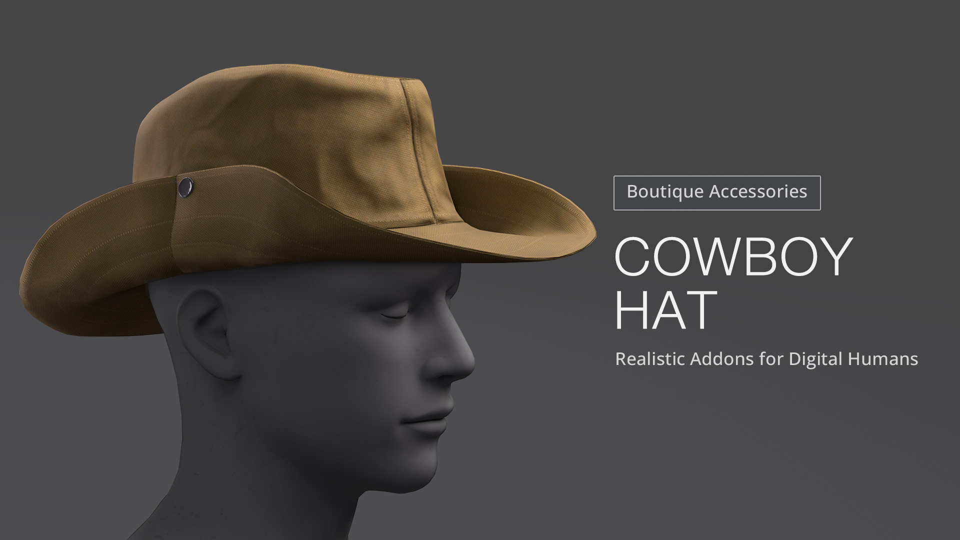 Cowboy Hat - Character Creator/Accessory - Reallusion Content Store