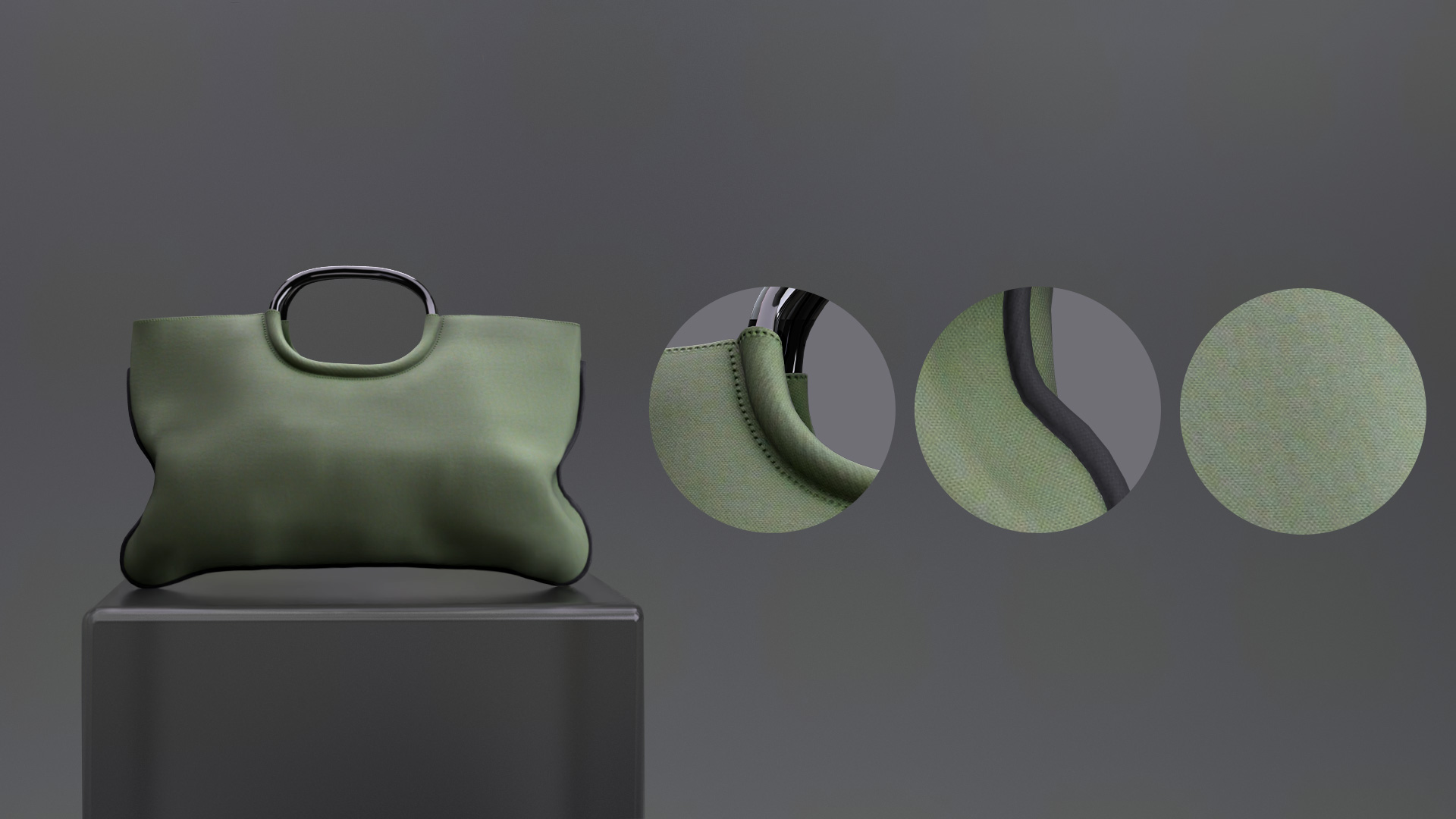 Top Handle Hand Bag - Character Creator/Accessory - Reallusion Content ...