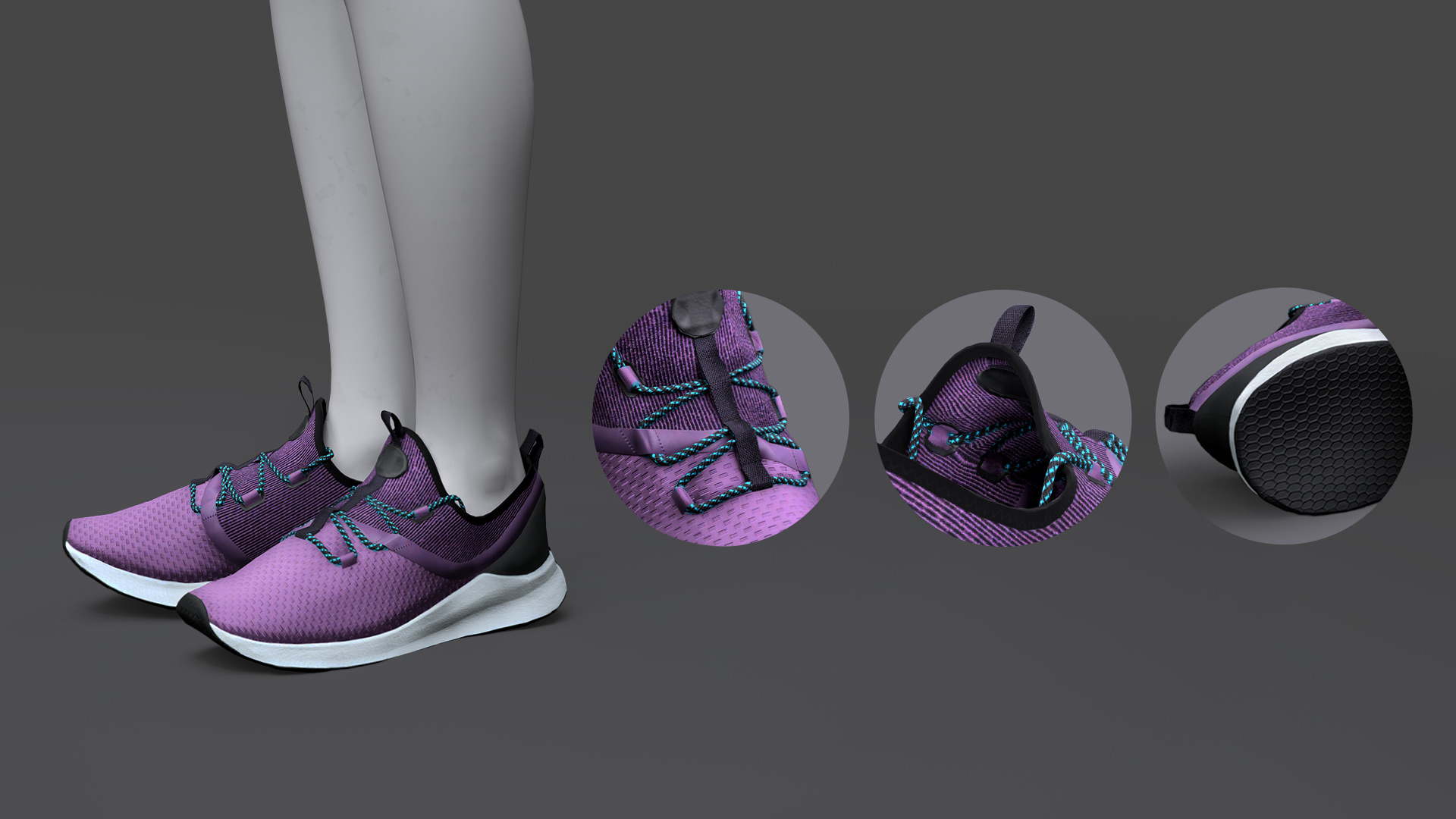 Trainer Shoes - Character Creator/Outfit - Reallusion Content Store