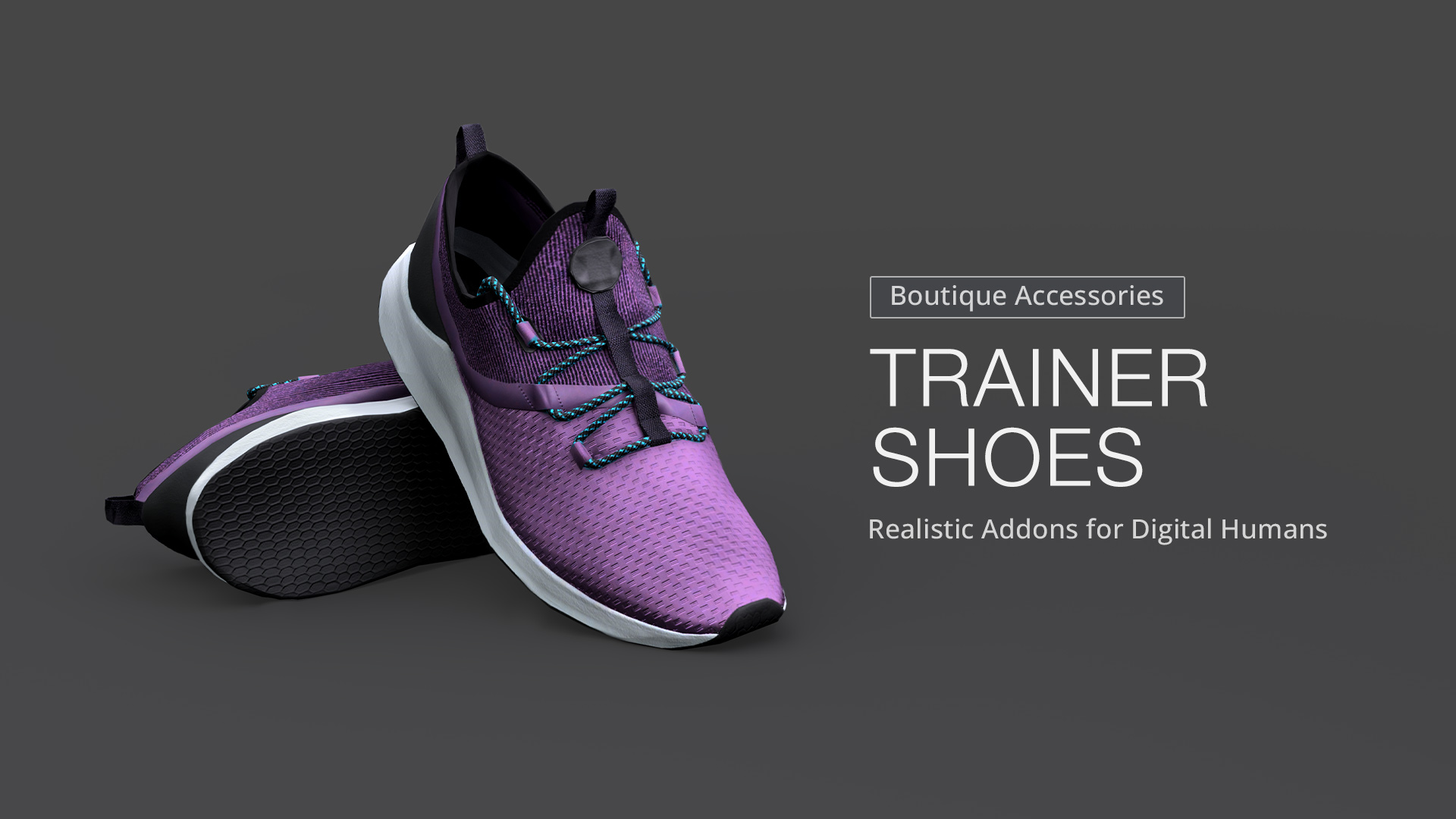 Trainer Shoes - Character Creator/Outfit - Reallusion Content Store