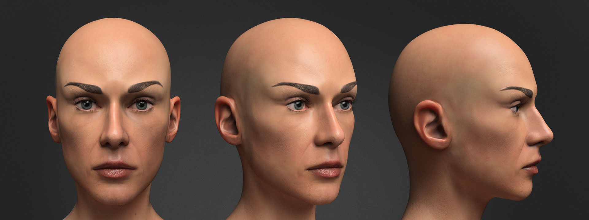 Virtual Human Heads - Flora - Character Creator/Combo (Single PID ...