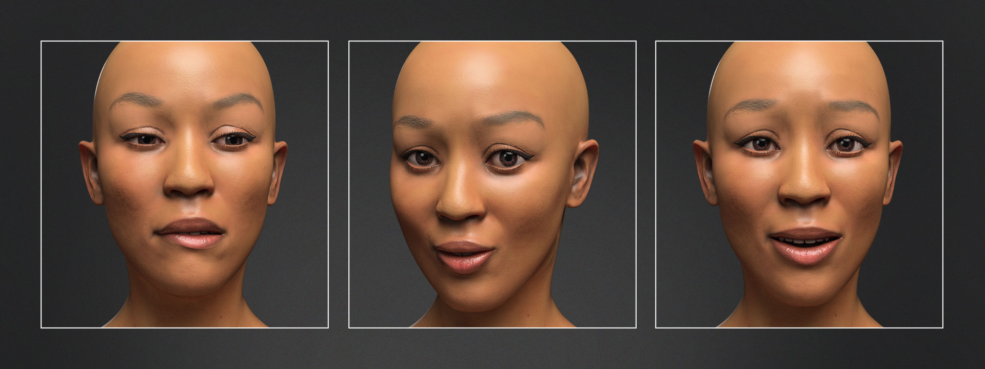 Virtual Human Heads - Michelle - Character Creator/Combo (Single PID ...