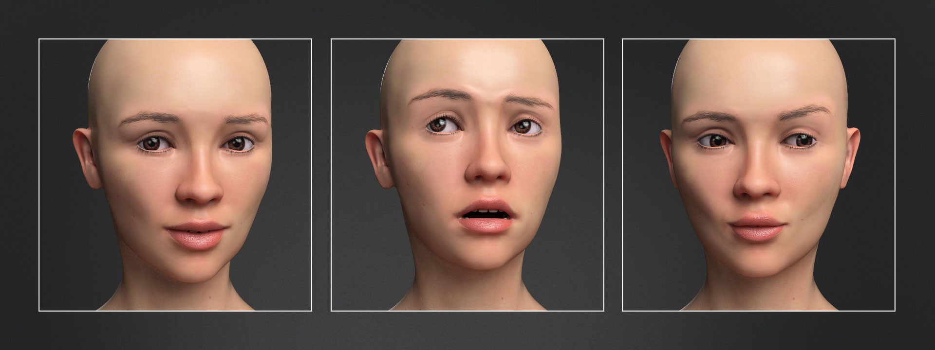 Virtual Human Heads - Samantha - Character Creator/Combo (Single PID ...