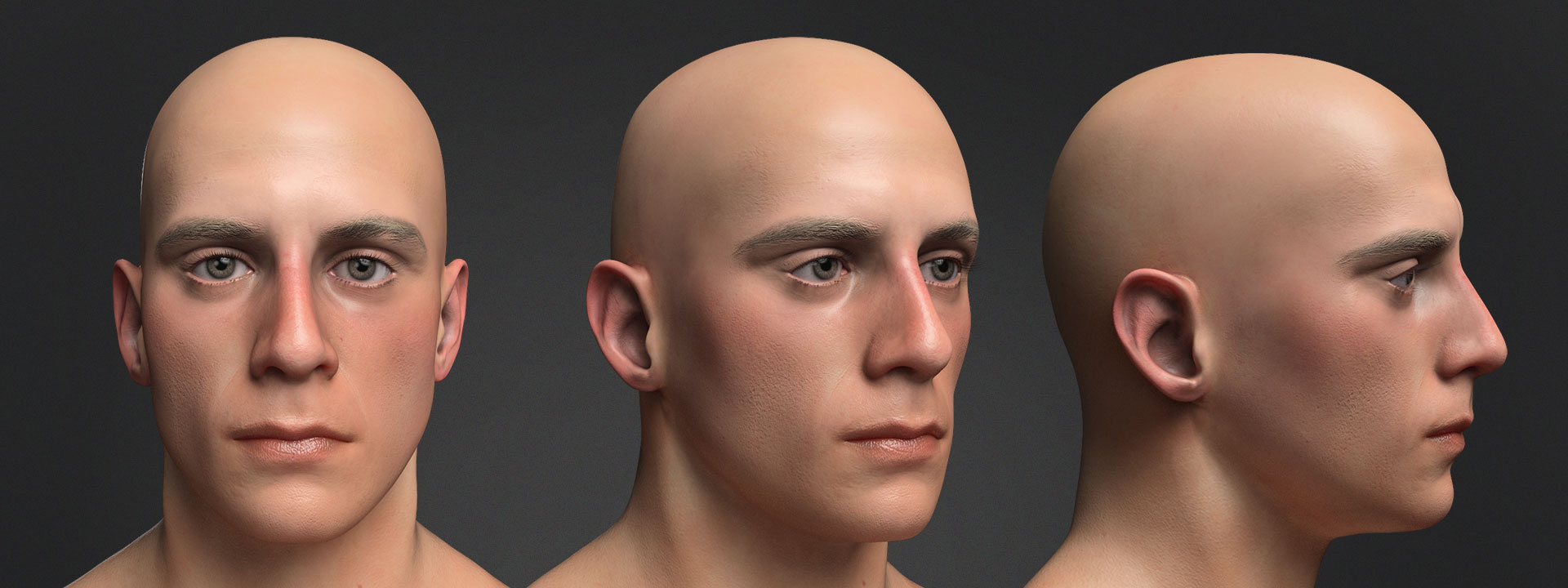 Virtual Human Heads - Timothy - Character Creator/Combo (Single PID ...