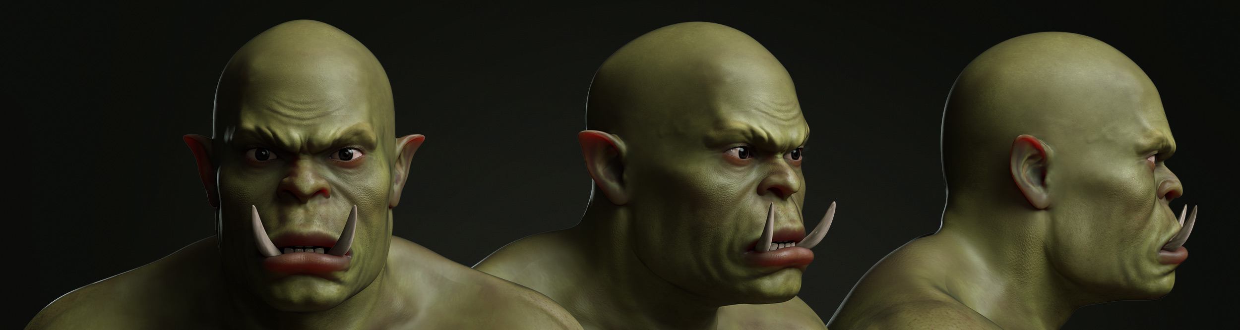 ZBrush Learning Assets - Orc - Character Creator/Combo (Single PID ...