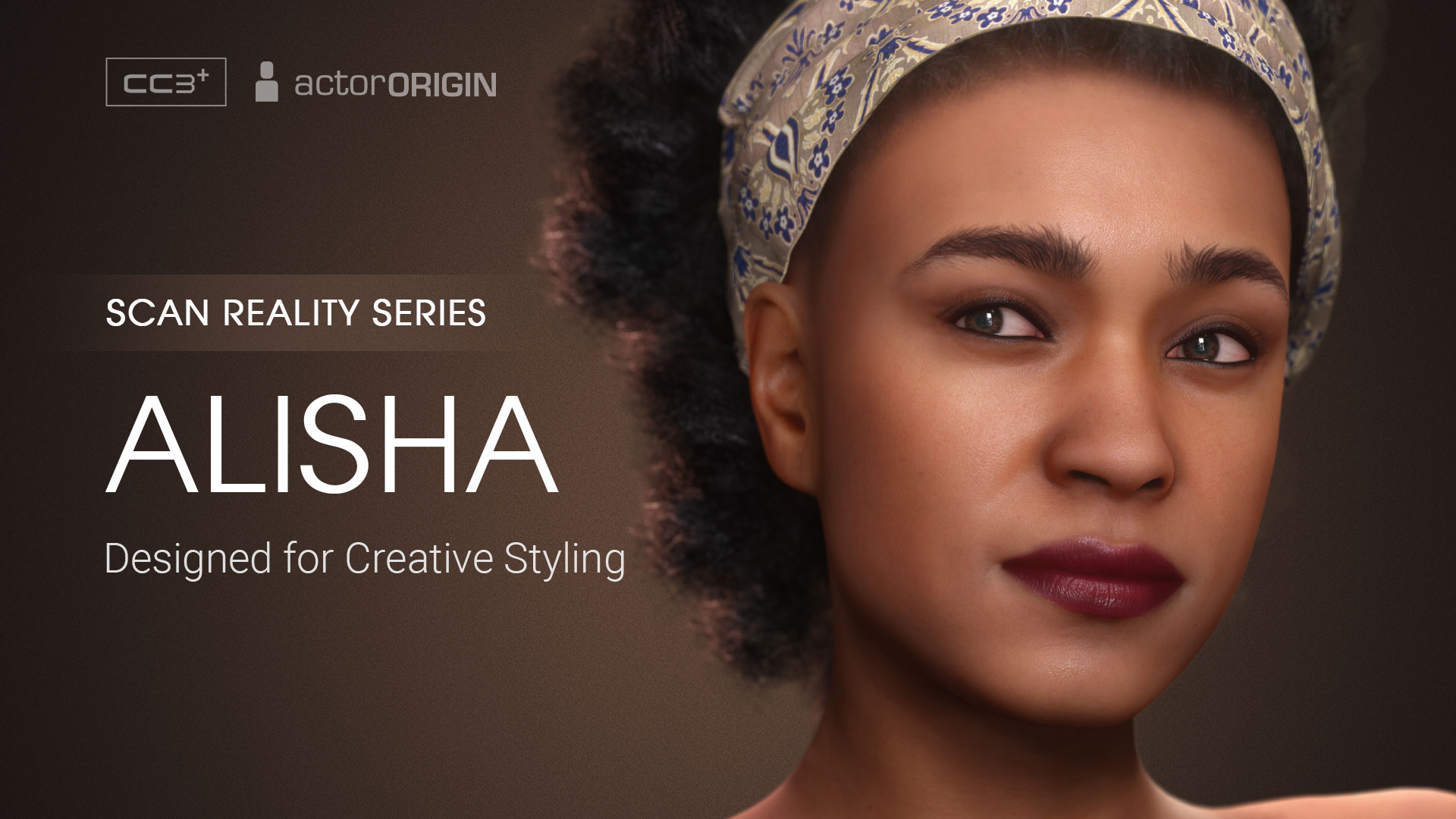 Scan Reality - Alisha - Character Creator/Actor - Reallusion Content Store