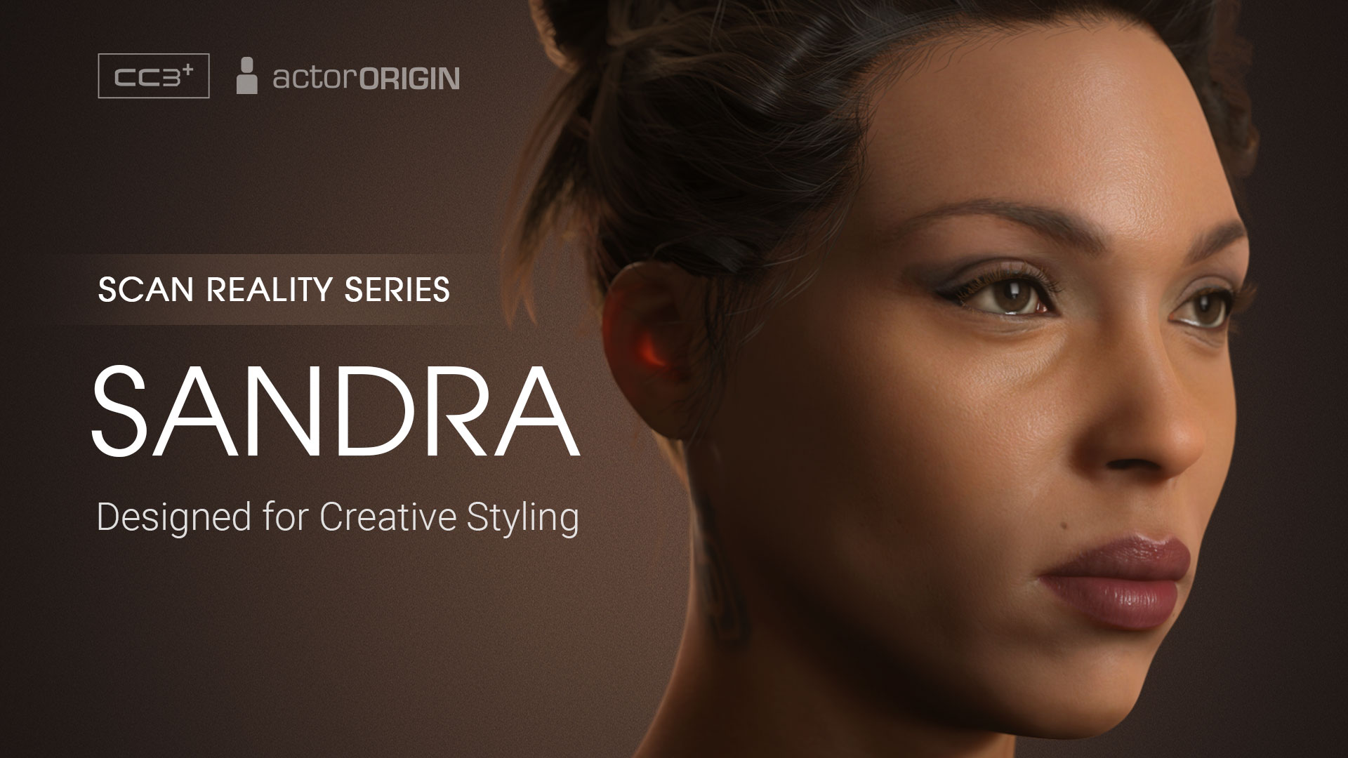 Scan Reality - Sandra - Character Creator/Actor - Reallusion Content Store