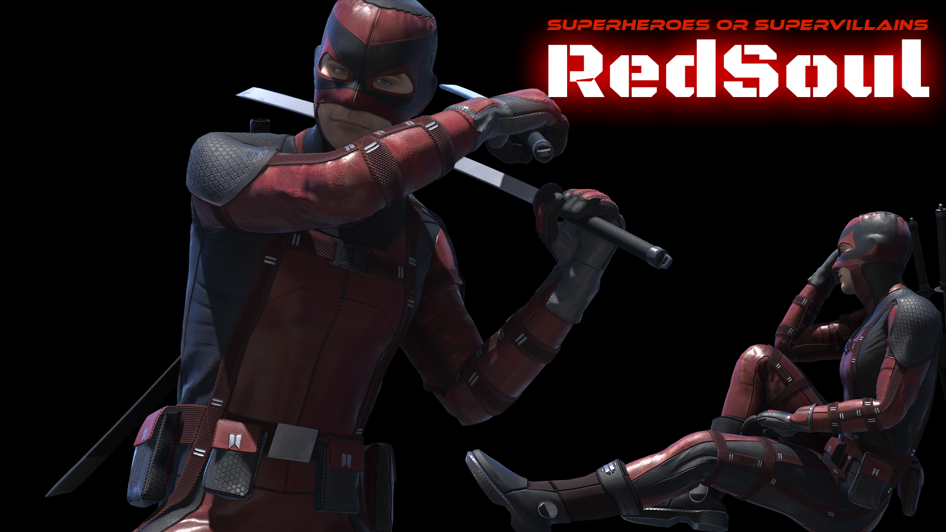 Super Heroes or Super Villains : RedSoul - Character Creator/Actor ...