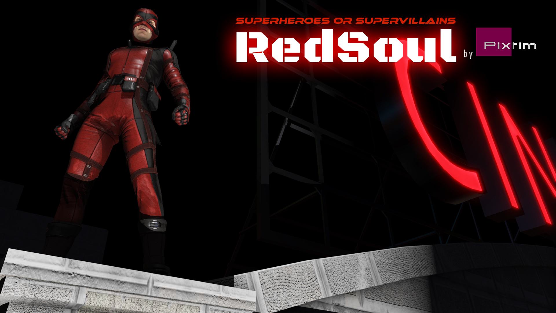 Super Heroes or Super Villains : RedSoul - Character Creator/Actor ...