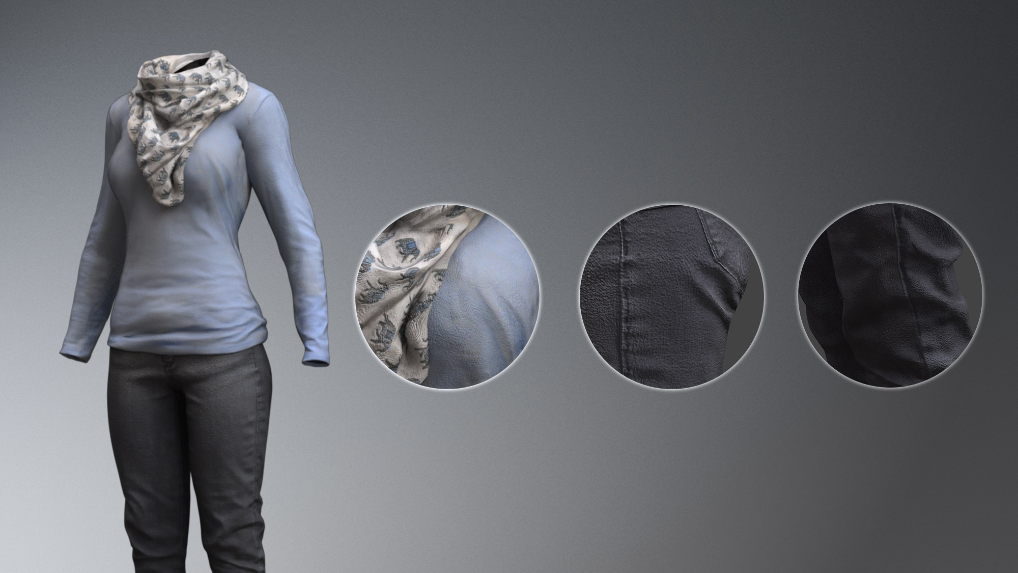 Virtual Human Outfits - Woman Daily Wears - S03 - Character Creator ...
