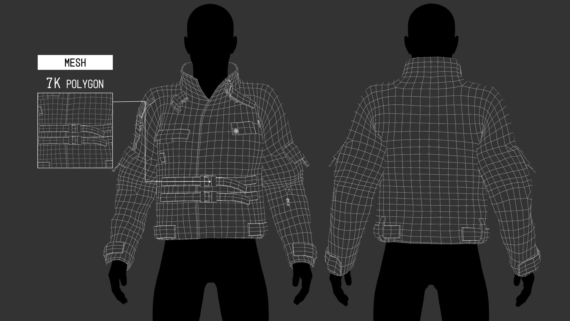 Camo Coat - Character Creator/Outfit - Reallusion Content Store