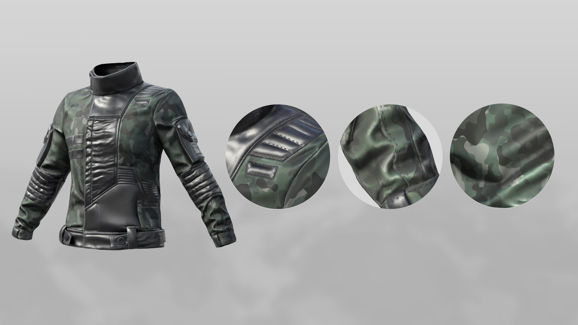 Motorbike Jacket - Character Creator/Outfit - Reallusion Content Store