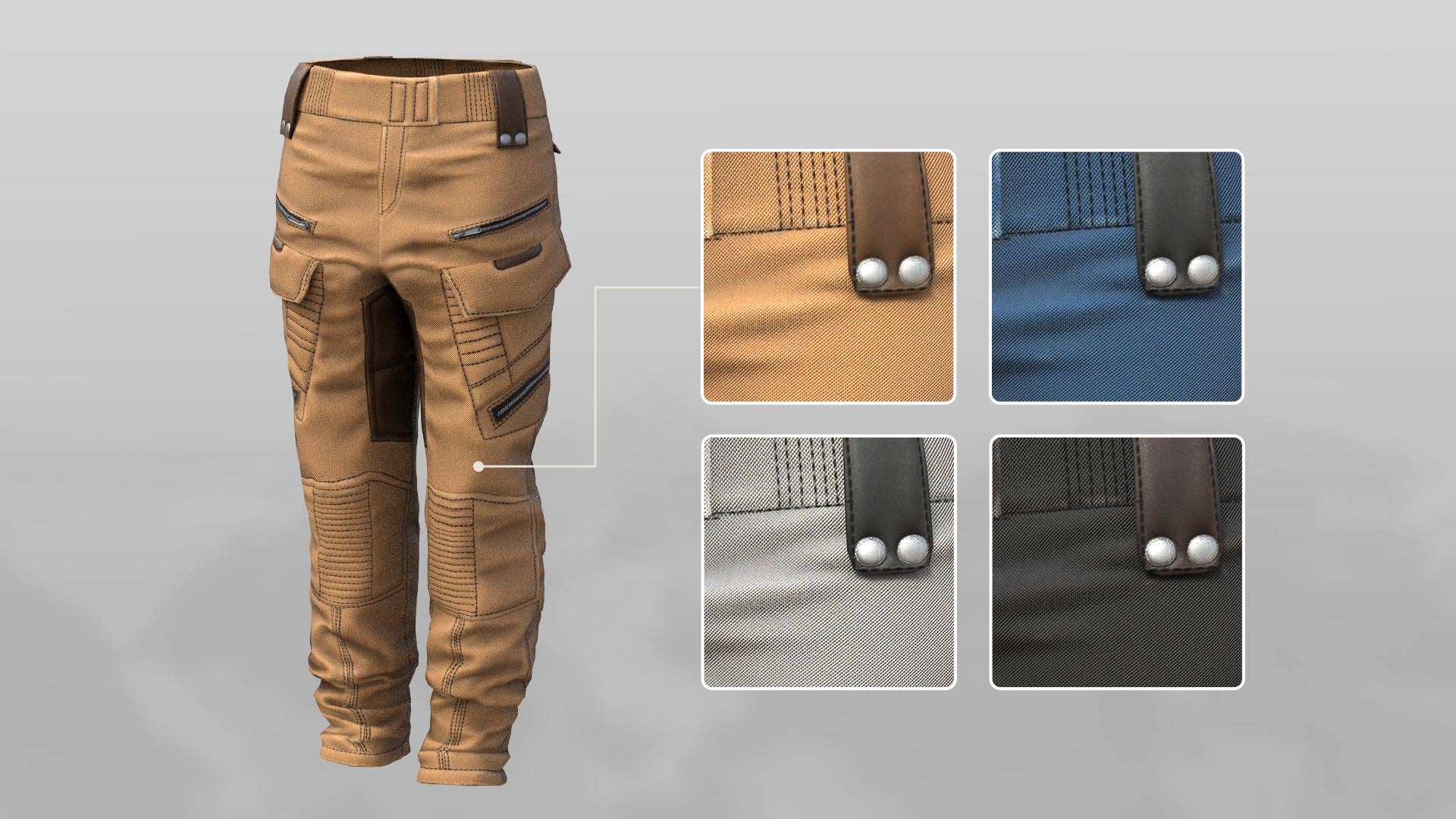 Utility Joggers - Character Creator/Outfit - Reallusion Content Store