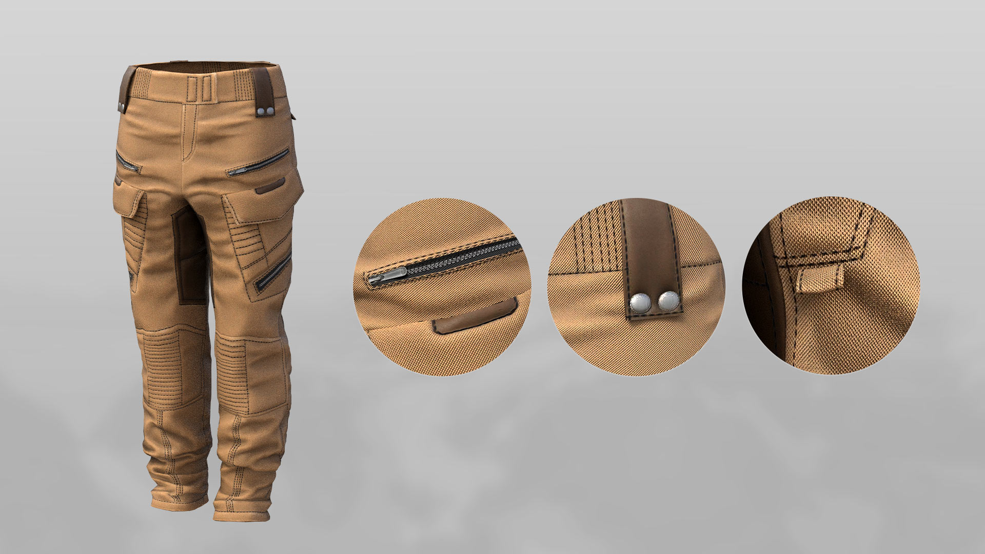 Utility Joggers - Character Creator/Outfit - Reallusion Content Store