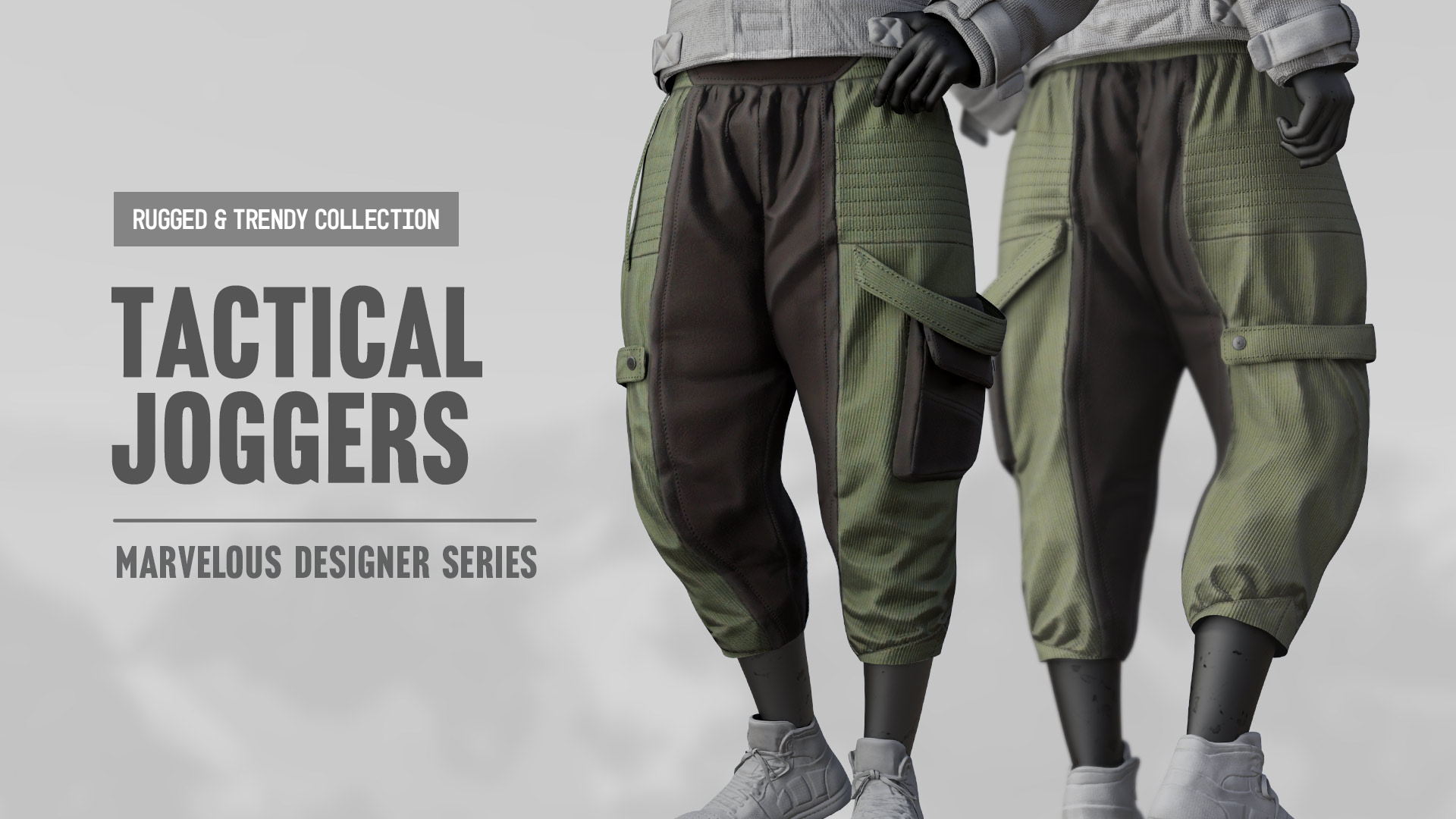 Tactical Joggers - Character Creator/Outfit - Reallusion Content Store