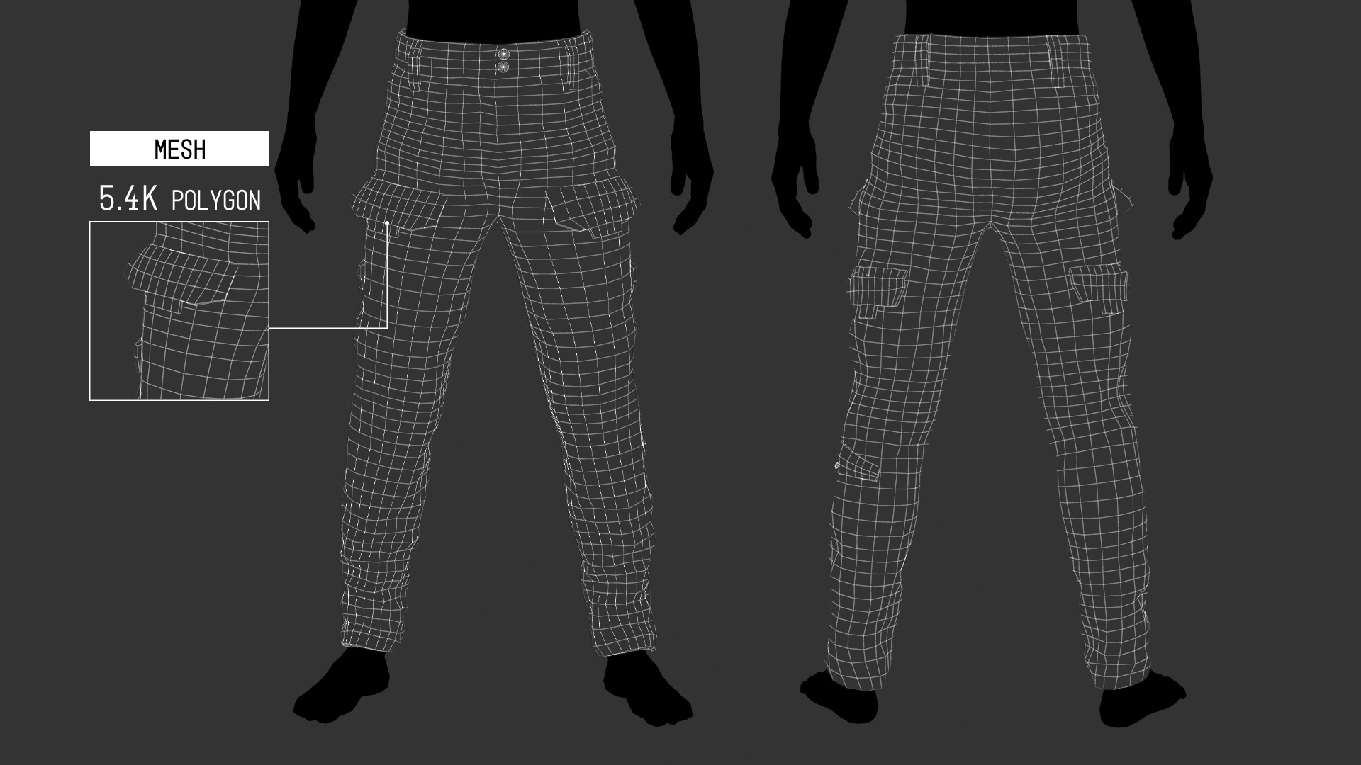 Utility Trousers - Character Creator/Outfit - Reallusion Content Store