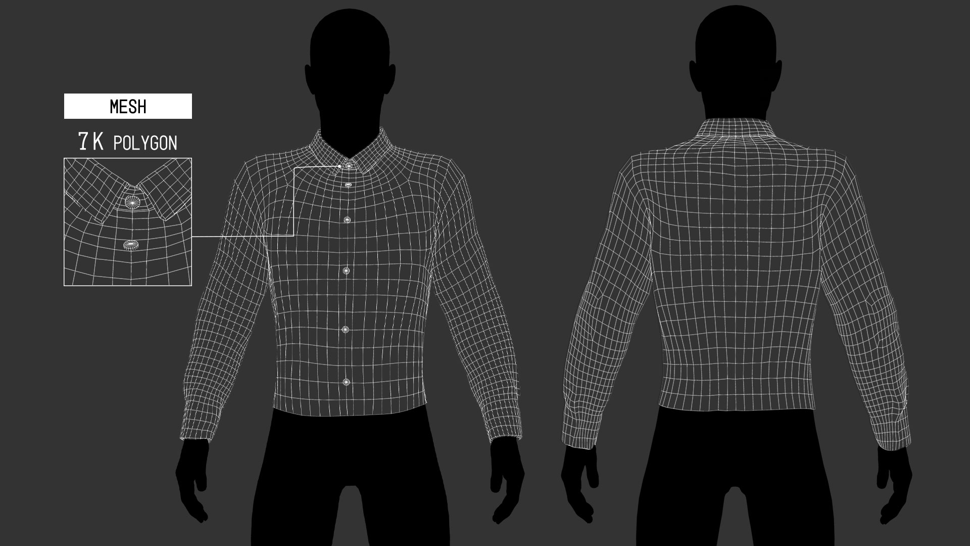 Slim Long Shirt - Character Creator/Outfit - Reallusion Content Store