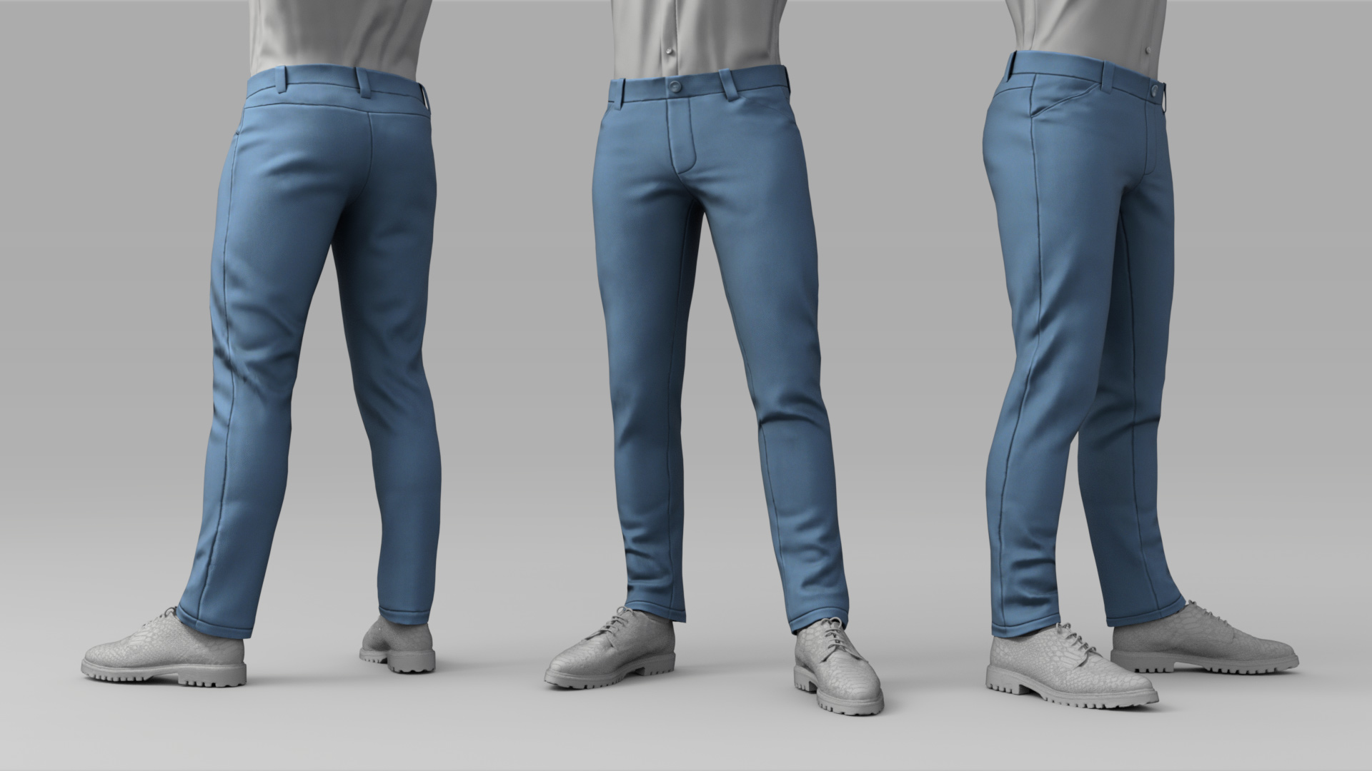 Classic Suit Pants - Character Creator/Outfit - Reallusion Content Store