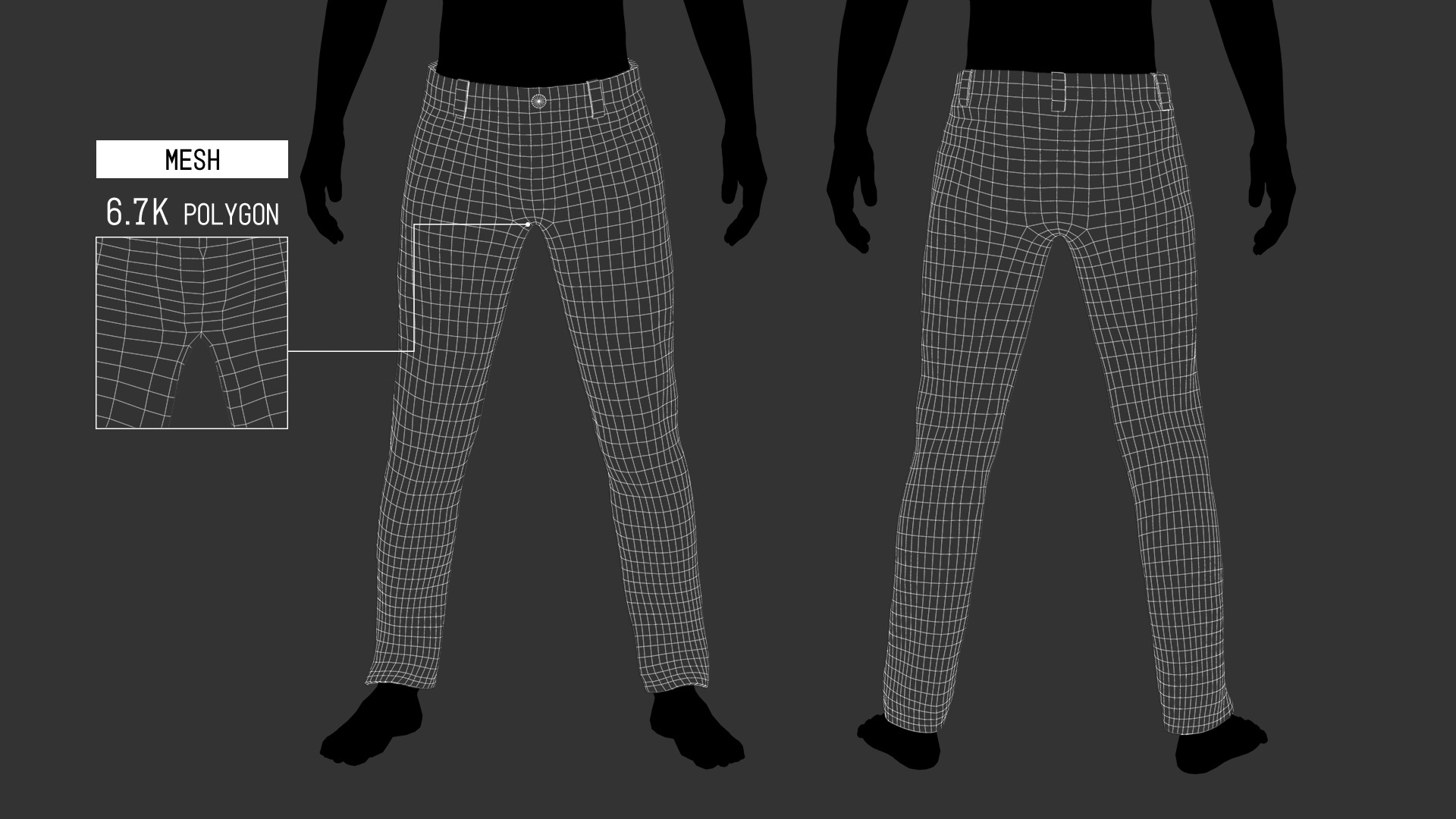 Classic Suit Pants - Character Creator/Outfit - Reallusion Content Store
