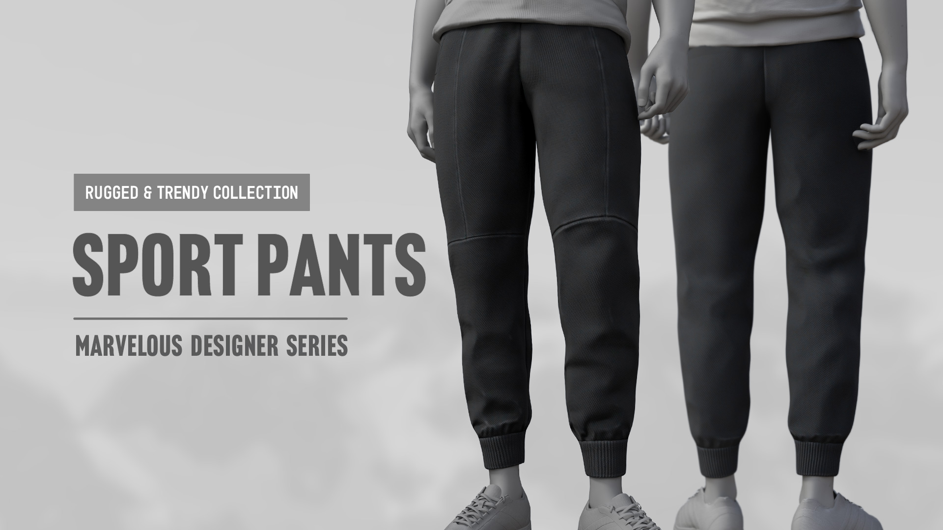 Sport Pants - Character Creator/Outfit - Reallusion Content Store