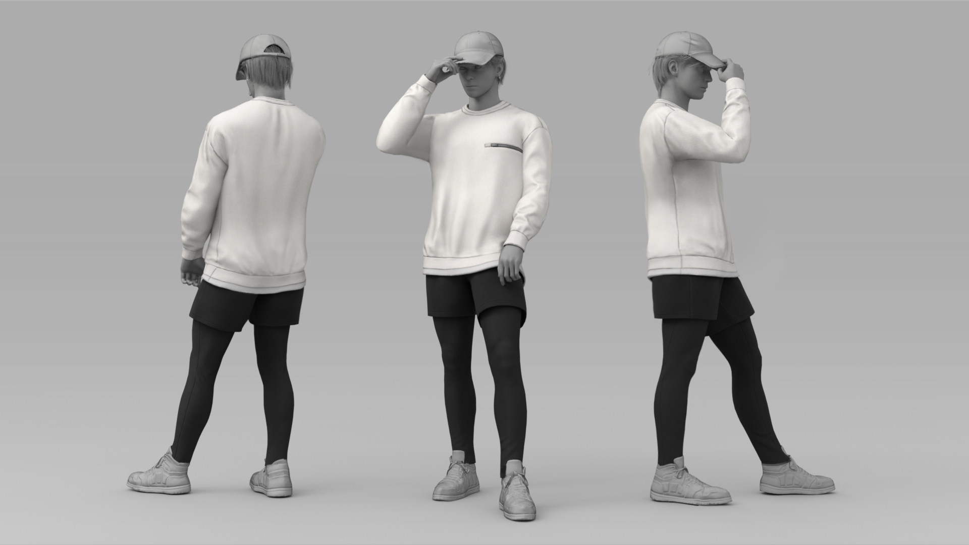 Sweat shirt - Character Creator/Outfit - Reallusion Content Store