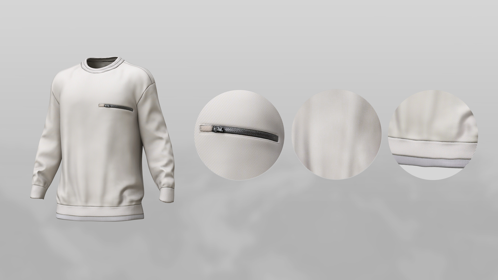 Sweat shirt - Character Creator/Outfit - Reallusion Content Store
