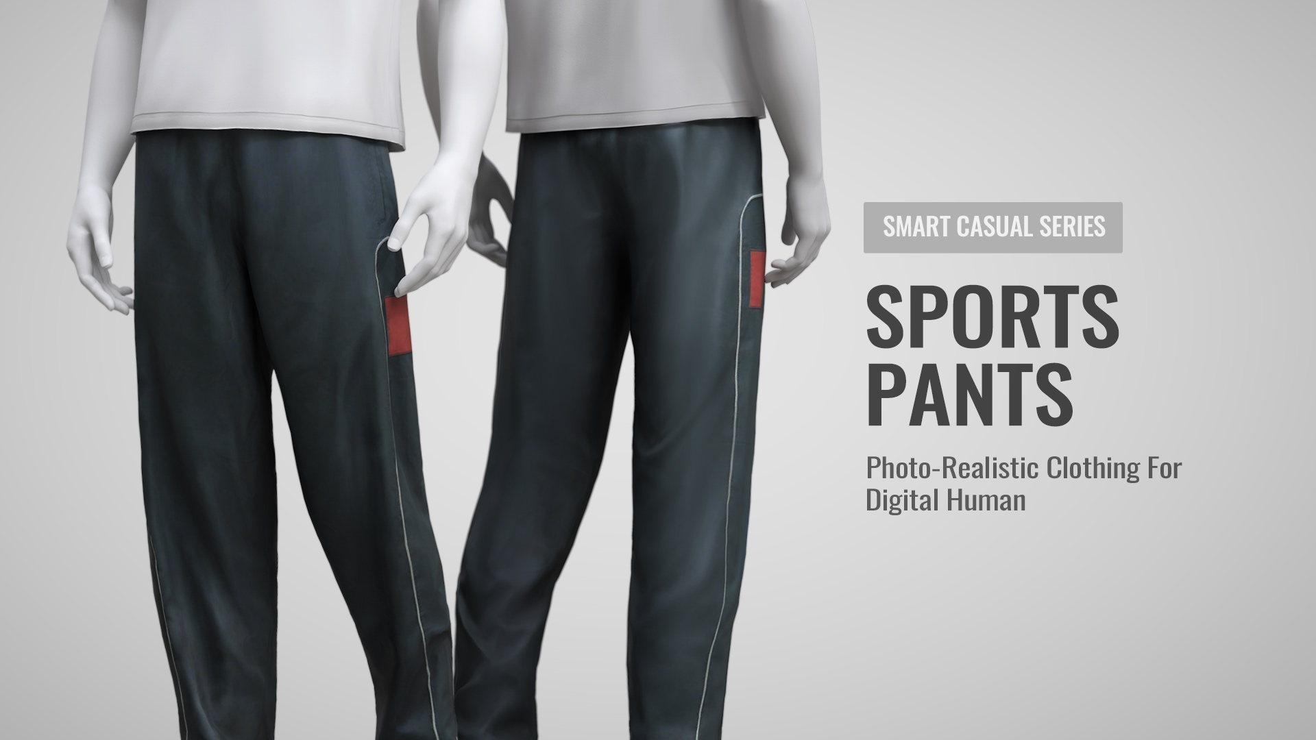 Sports Pants - Character Creator/Outfit - Reallusion Content Store