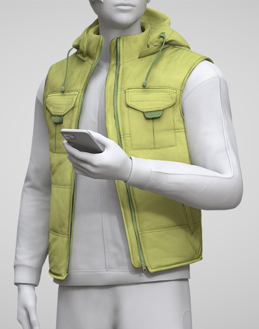 Smart Casual - Men's Vest Vol.1 - Character Creator/Combo (Multiple-PID ...