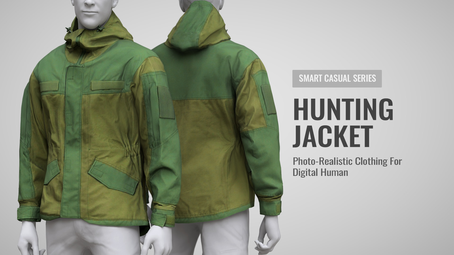 Hunting Jacket - Character Creator/Outfit - Reallusion Content Store