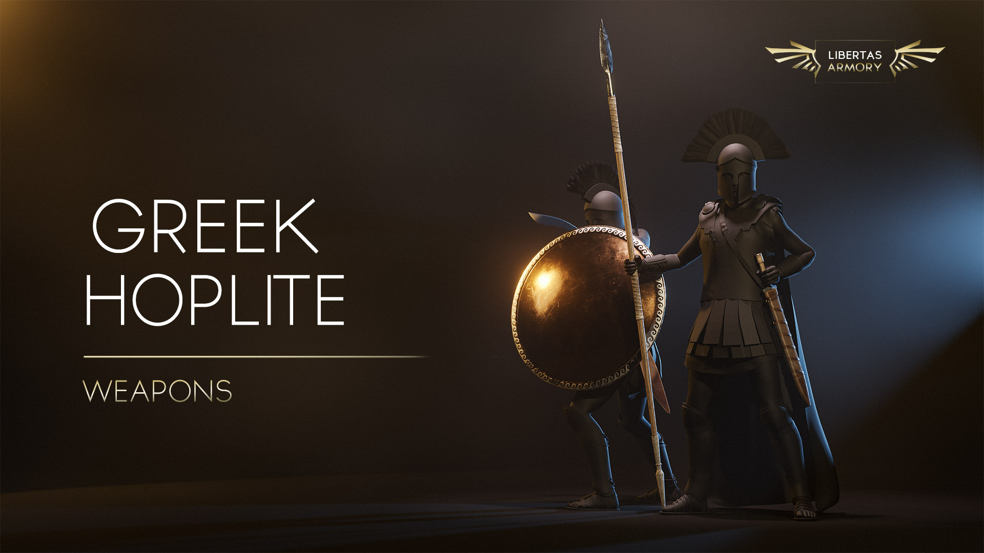 Greek Hoplite Weapons - Character Creator/Accessory - Reallusion ...