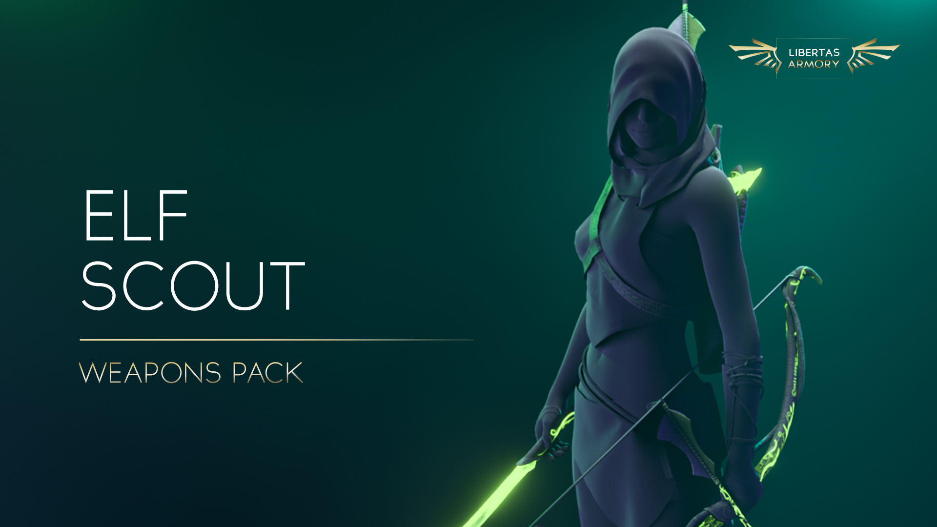 Elf Scout Weapons Pack - Character Creator/Accessory - Reallusion ...