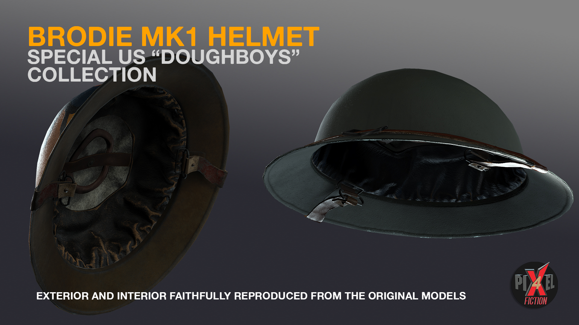 Brodie Helmet MK1 Collection - Character Creator/Accessory - Reallusion ...