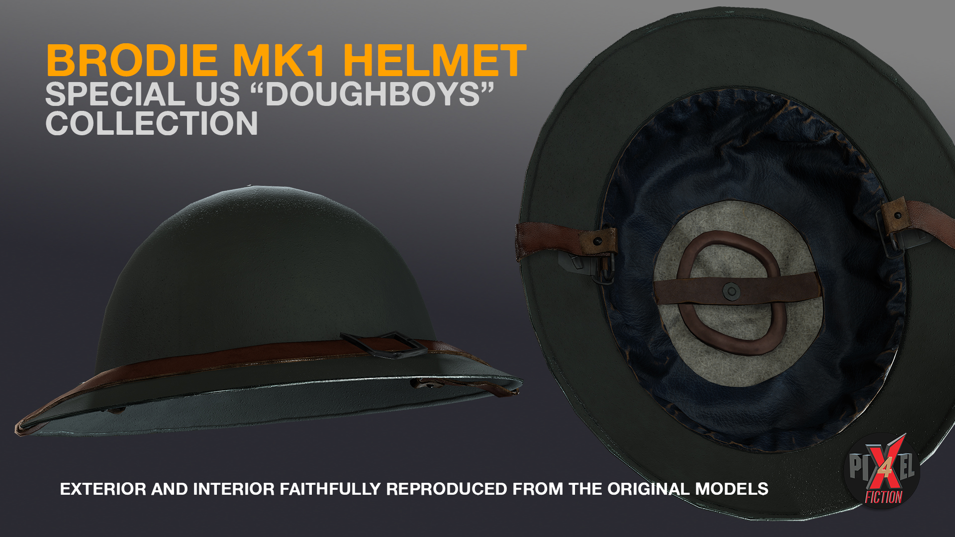 Brodie Helmet MK1 Collection - Character Creator/Accessory - Reallusion ...