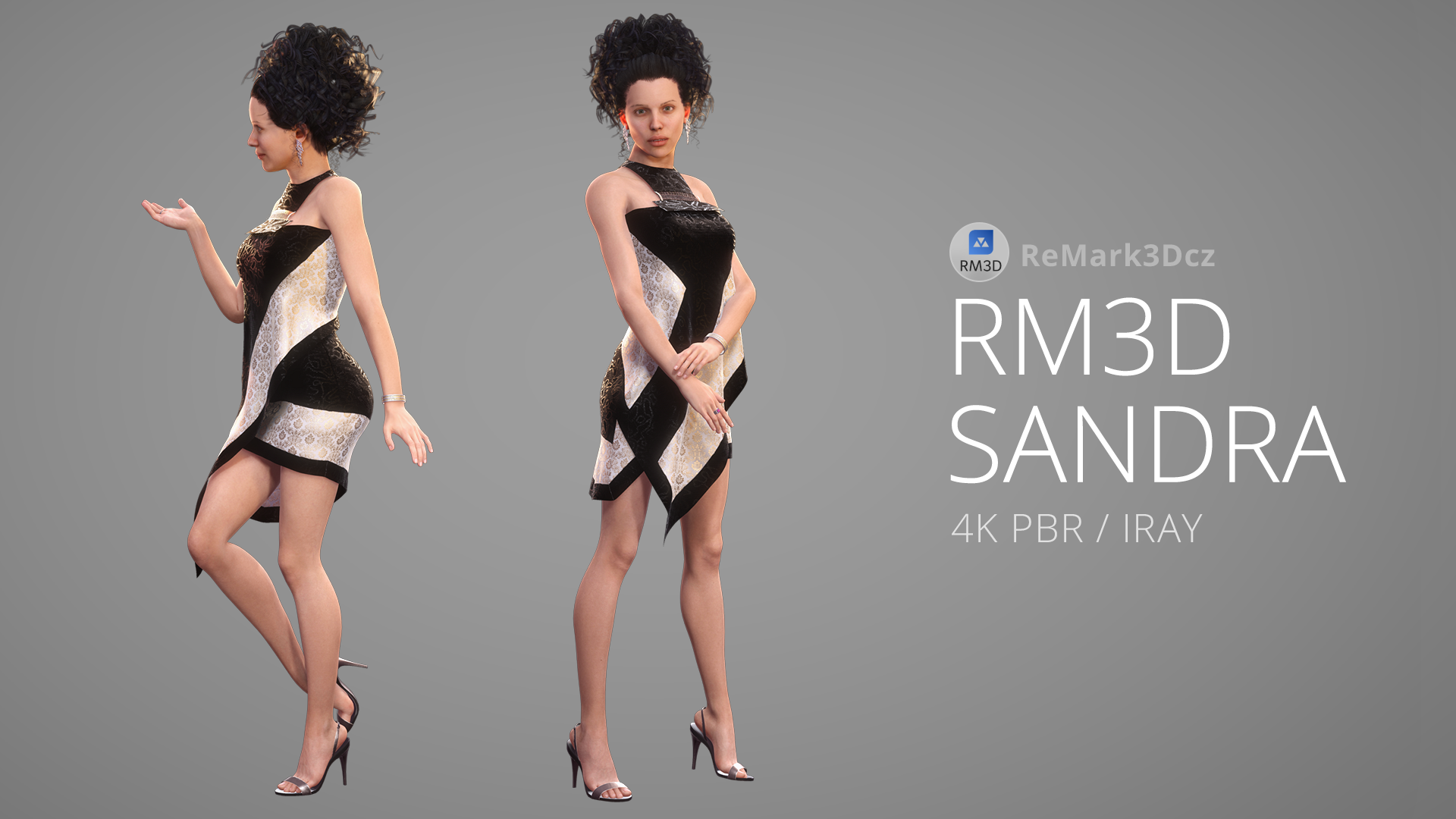 RM3D Sandra - Character Creator/Actor - Reallusion Content Store